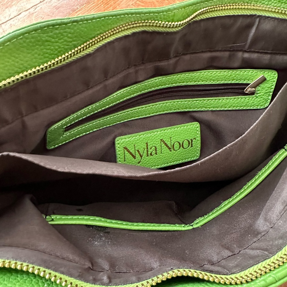 Nyla Noor Soho Bag Kelly Green Lisa Style - Gem